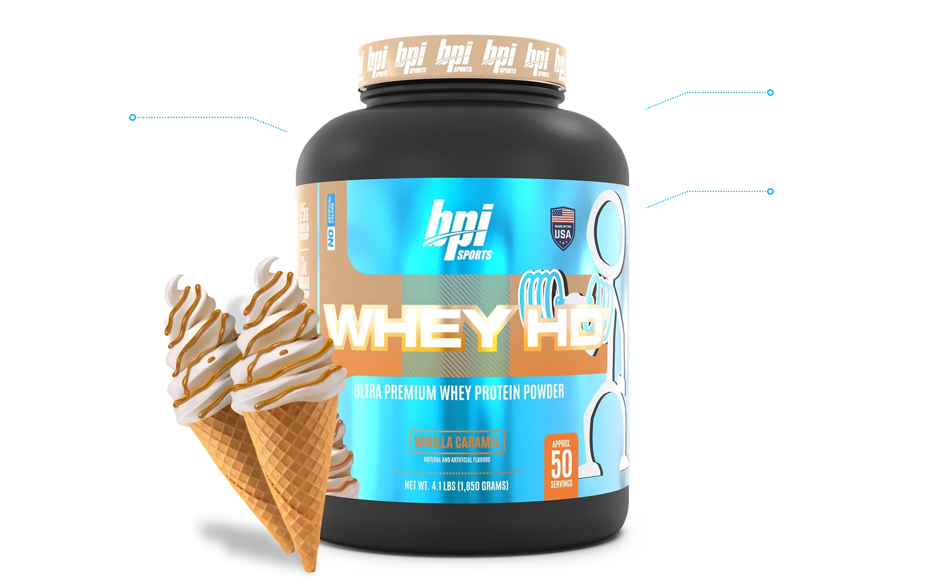 Buy Whey HD Ultra Premium Whey Protein Powder | BPI Sports